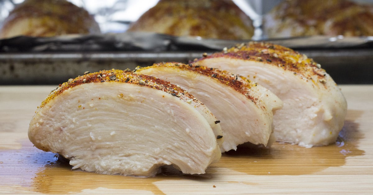 How do you cook a chicken breast without wrapping it?