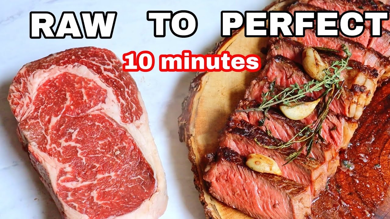 How do you cook a steak medium without a thermometer?