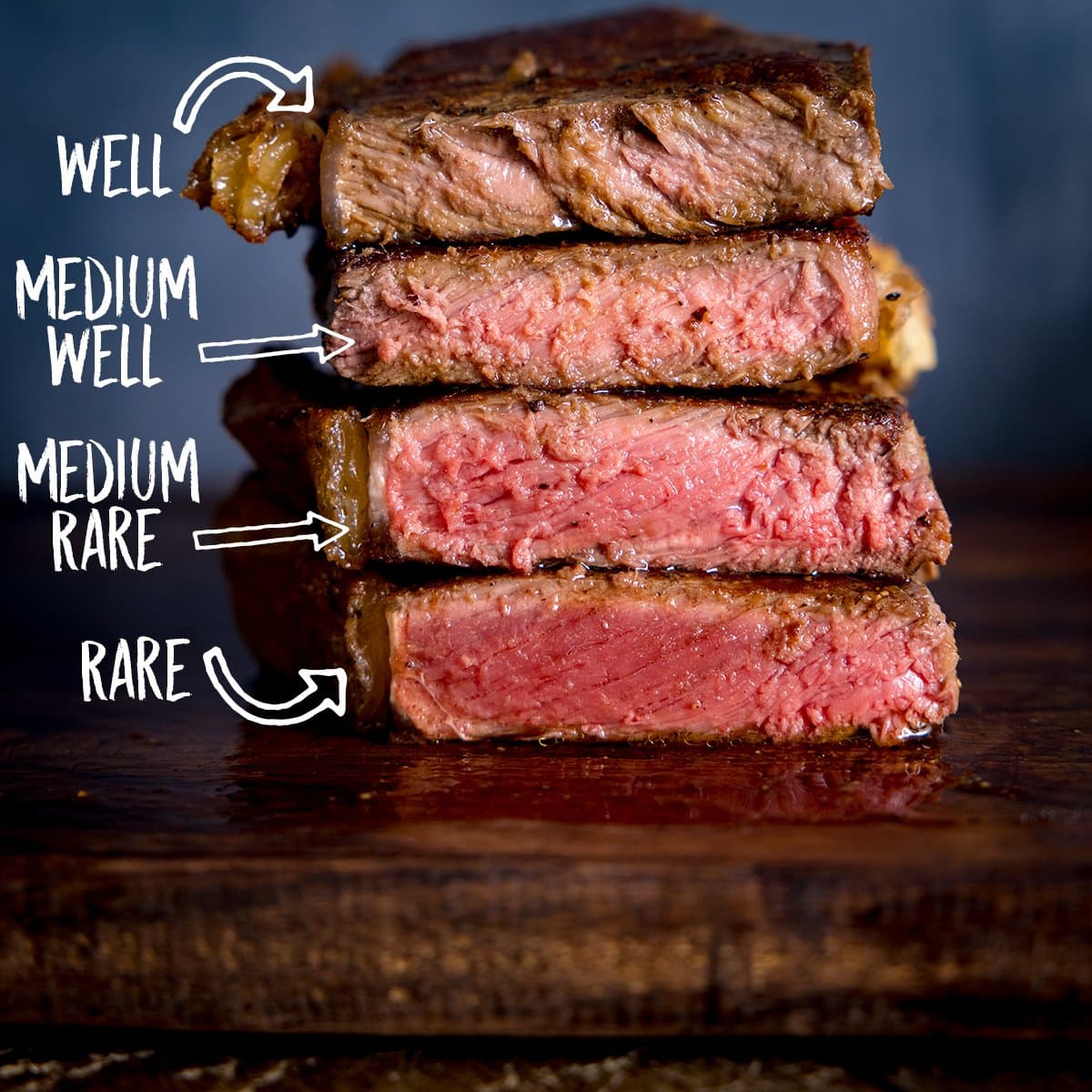 How do you cook a steak to rare?