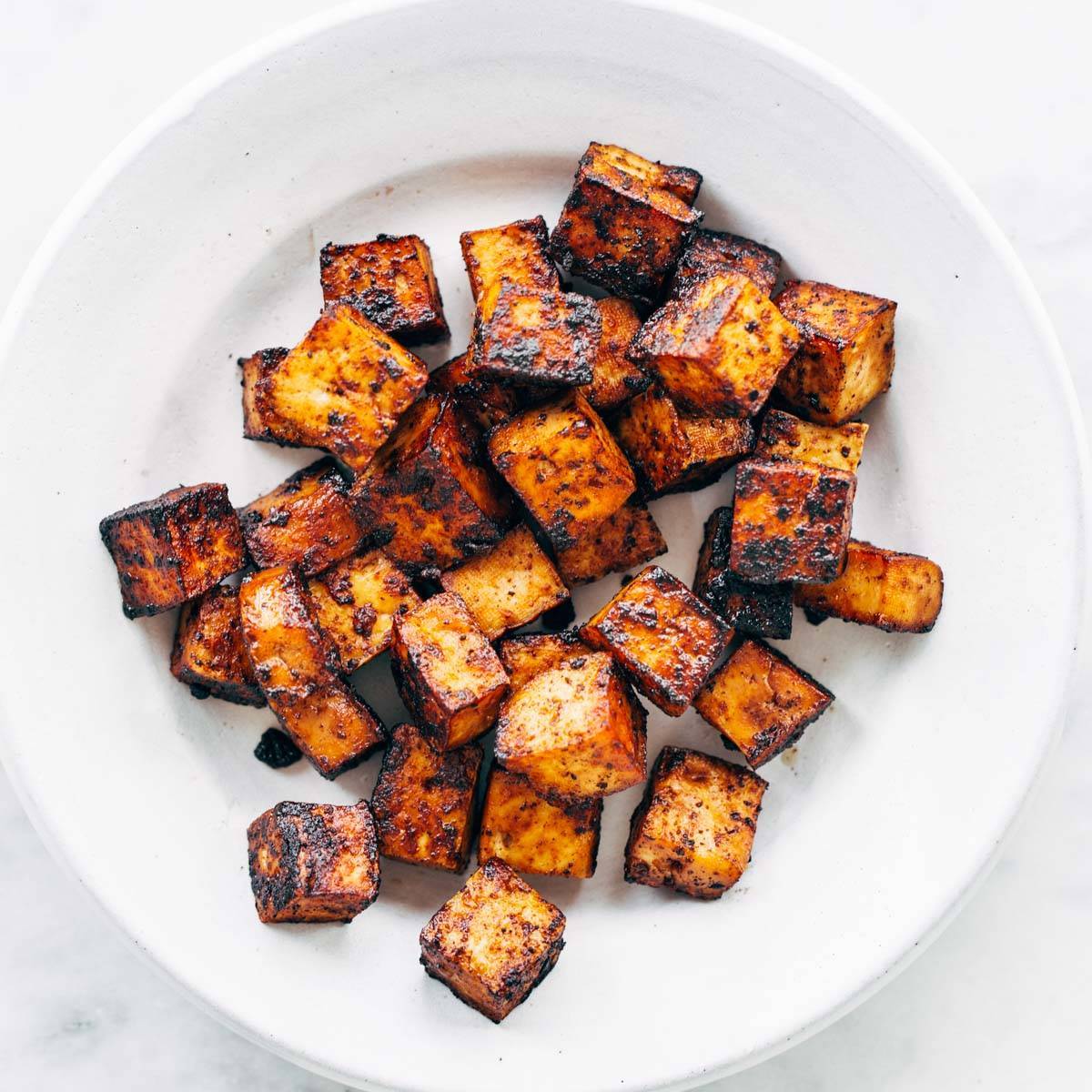 How do you cook all sides of tofu?