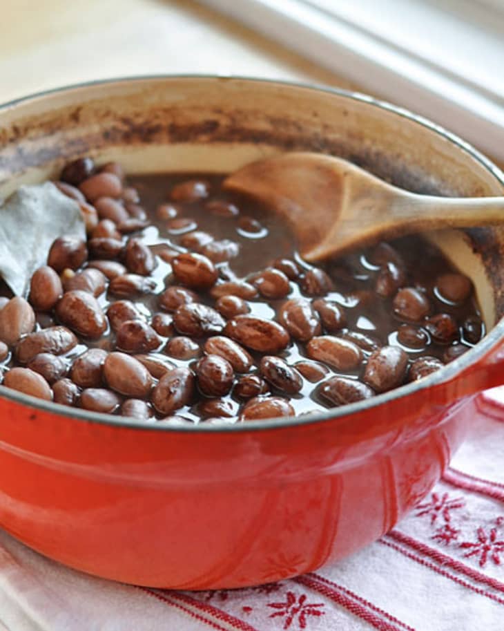 How do you cook beans so they’re not dry?