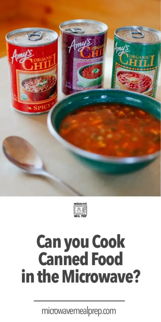 How do you cook canned soup in the microwave?