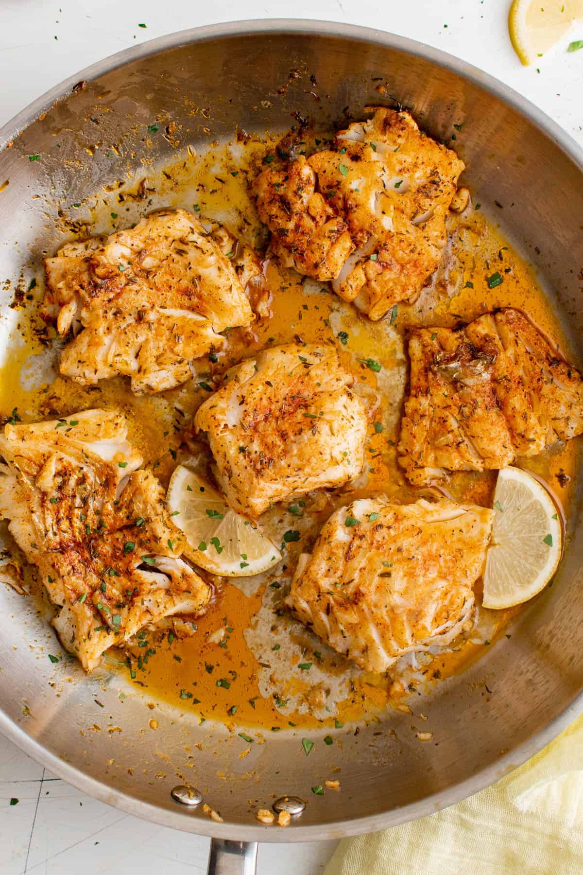 How do you cook cod so it doesn't fall apart?