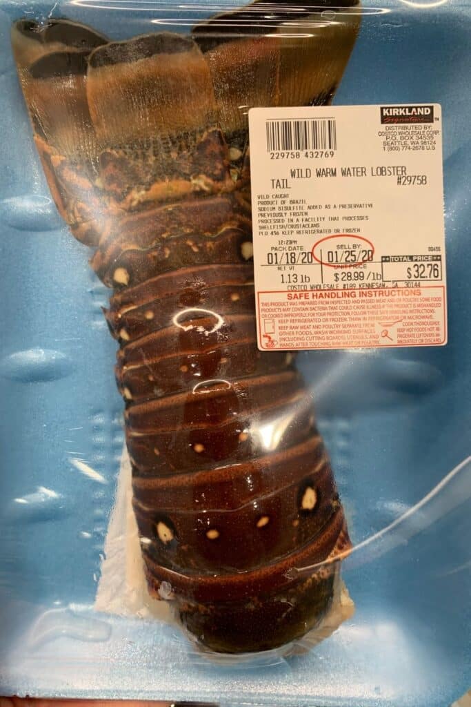 How do you cook Costco frozen lobster tails?