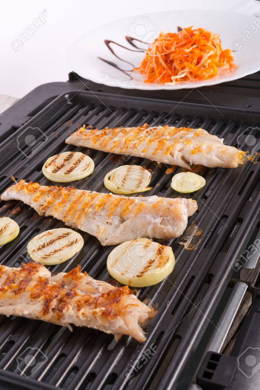 How do you cook fish on a electric griddle?