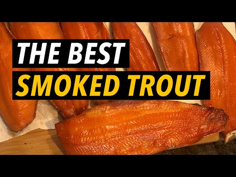 How do you cook fish without drying it out before smoking?