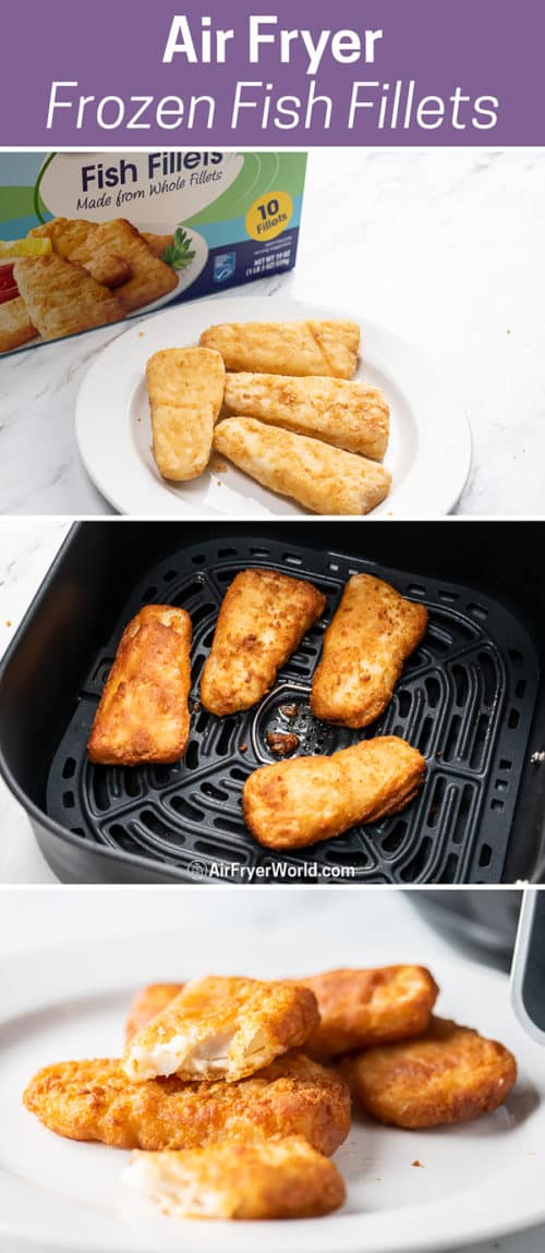 How do you cook frozen breaded fish fillets?