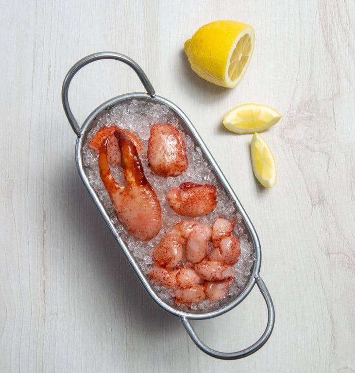 How do you cook frozen lobster claw meat?
