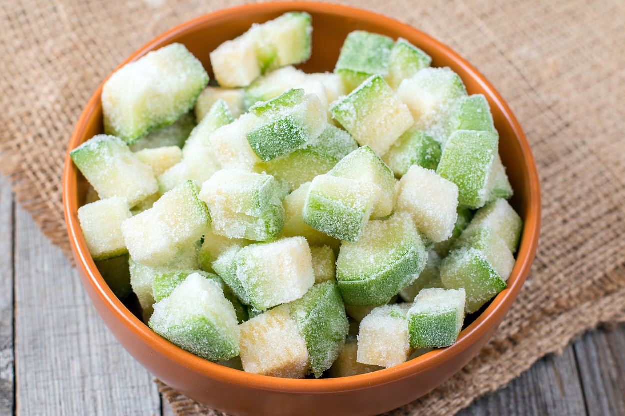 How do you cook frozen zucchini without getting soggy?