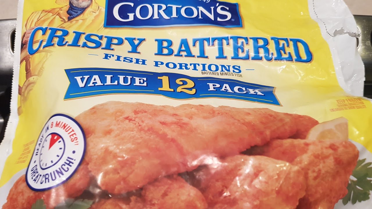 How do you cook Gorton's frozen fish in an air fryer?