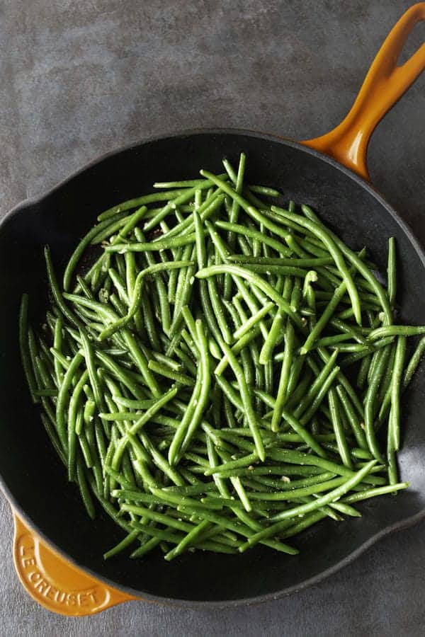 How do you cook green beans so they are not tough?