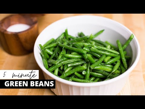 How do you cook green beans without losing nutrients?