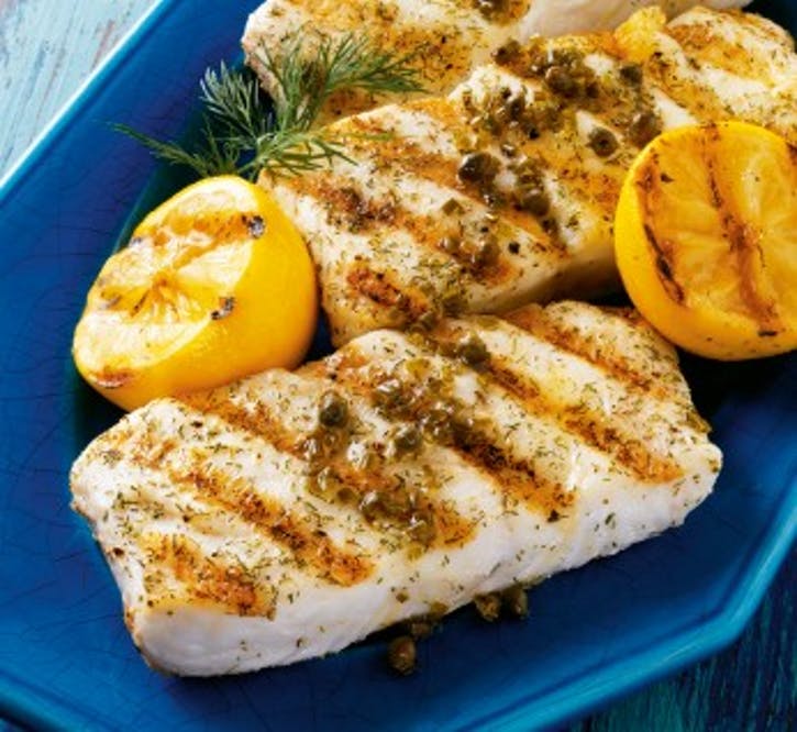 How do you cook Halibut on a Weber grill?