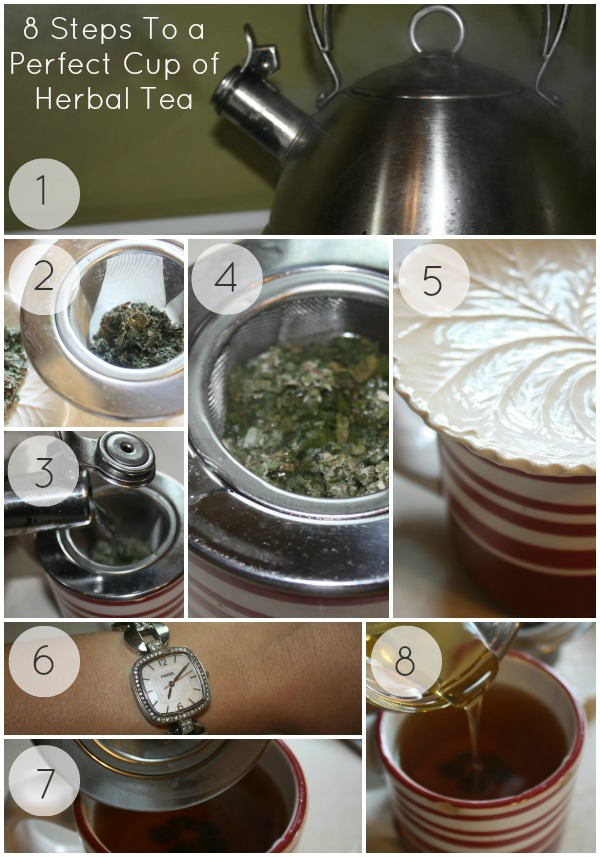 How do you cook herbal tea?