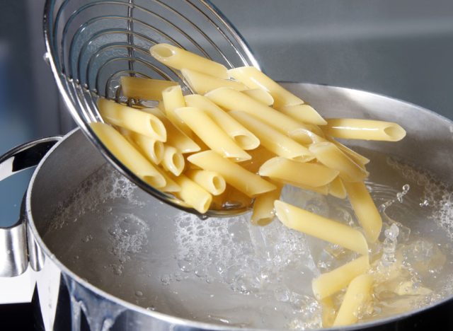 How do you cook pasta quickly?