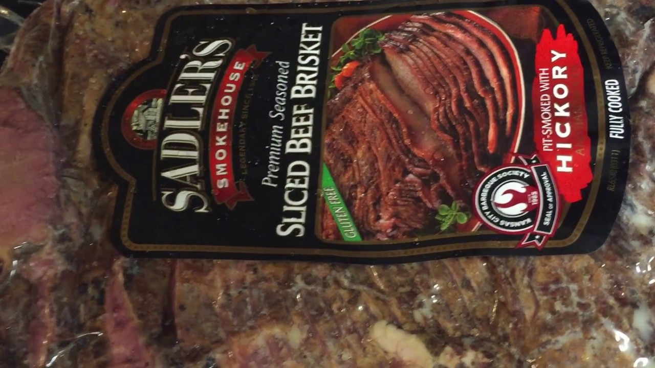How do you cook pre packaged brisket?
