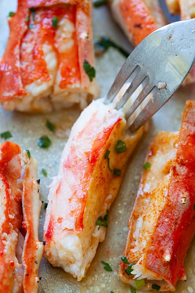 How do you cook precooked crab meat?