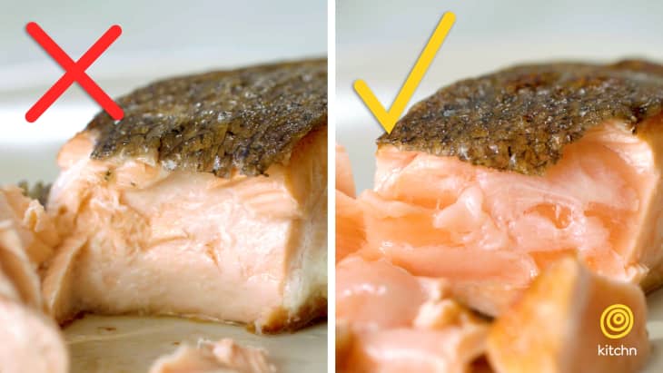 How do you cook salmon so it's not dry?