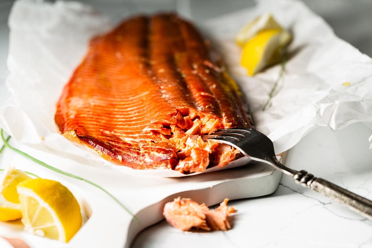 How do you cook salmon that has already been smoked?