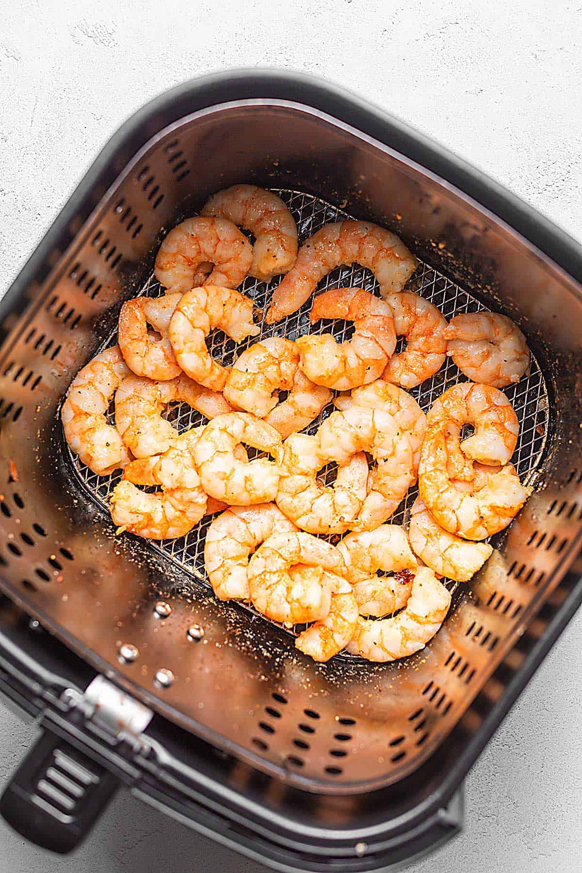 How do you cook shrimp without it burning when cooking?