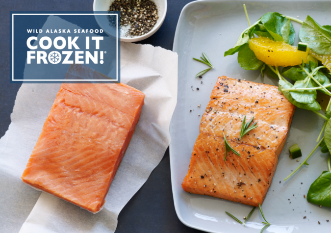 How do you cook smoked frozen fish?