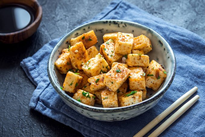 How do you cook soggy tofu?