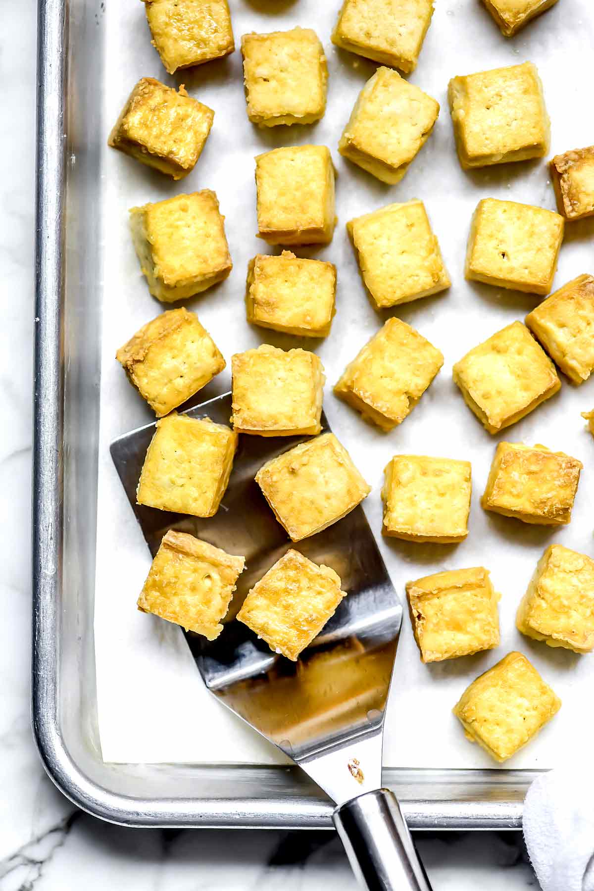 How do you cook tofu so it doesn't stick?