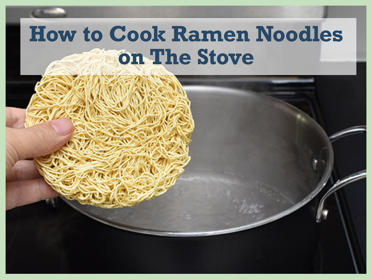 How do you cook Top ramen on the stove?