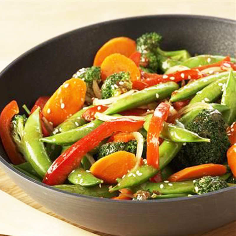 How do you cook Vegitable in a pan?