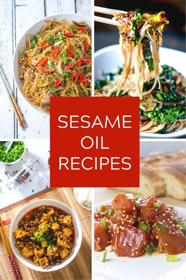 How do you cook with sesame oil?