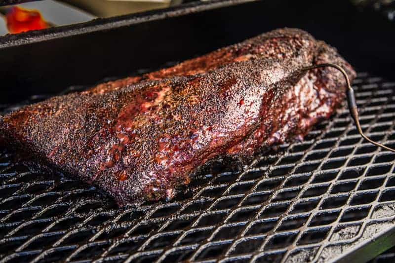 How do you cool a brisket after smoking?