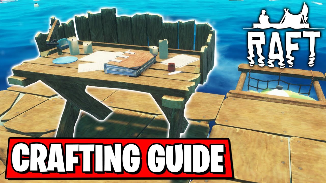 How do you craft a raft?