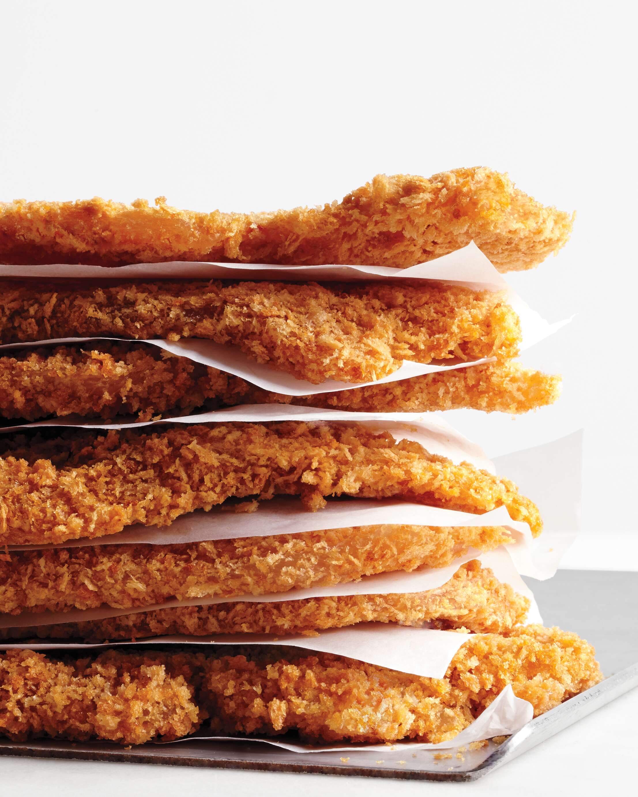 How do you crisp panko breadcrumbs?