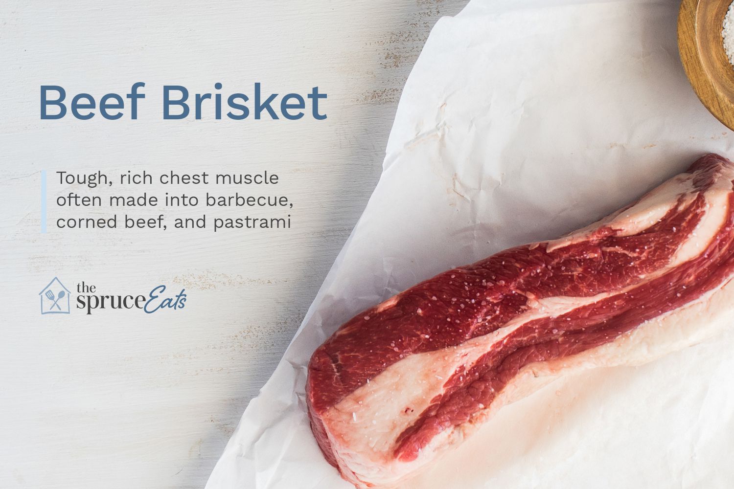 How do you cut a beef brisket?