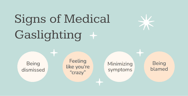 How do you deal with a gaslighting doctor?