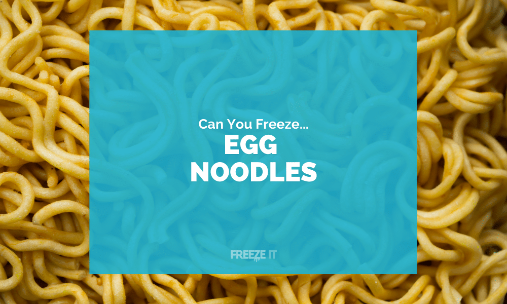 How do you defrost egg noodles quickly?