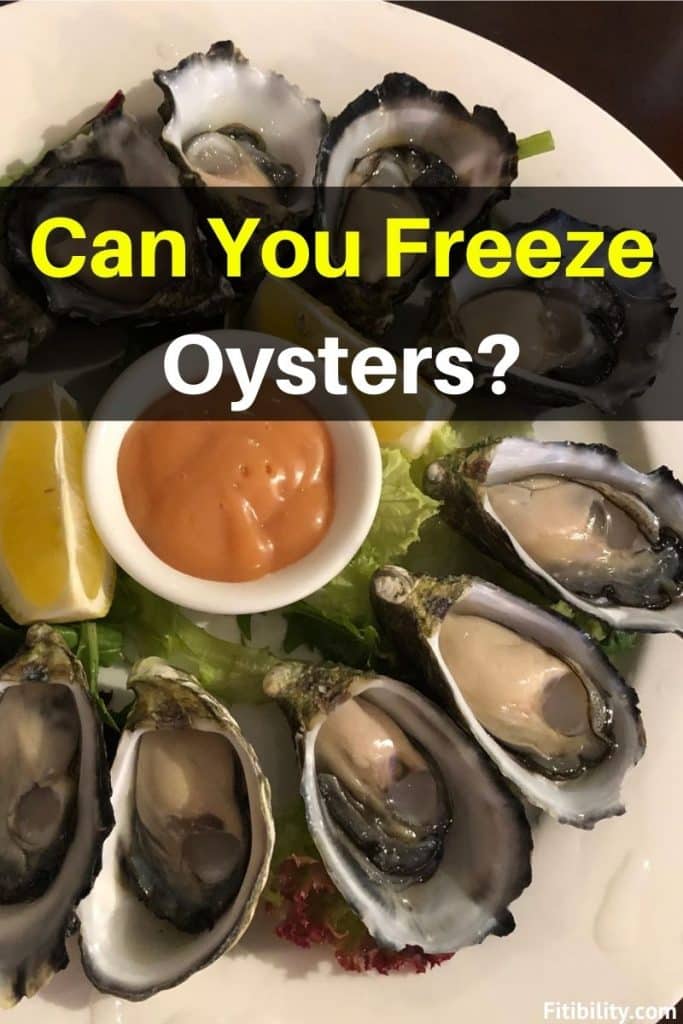 How do you defrost frozen oysters?