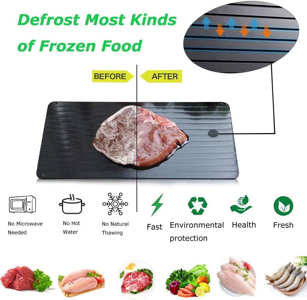 How do you defrost meat naturally?