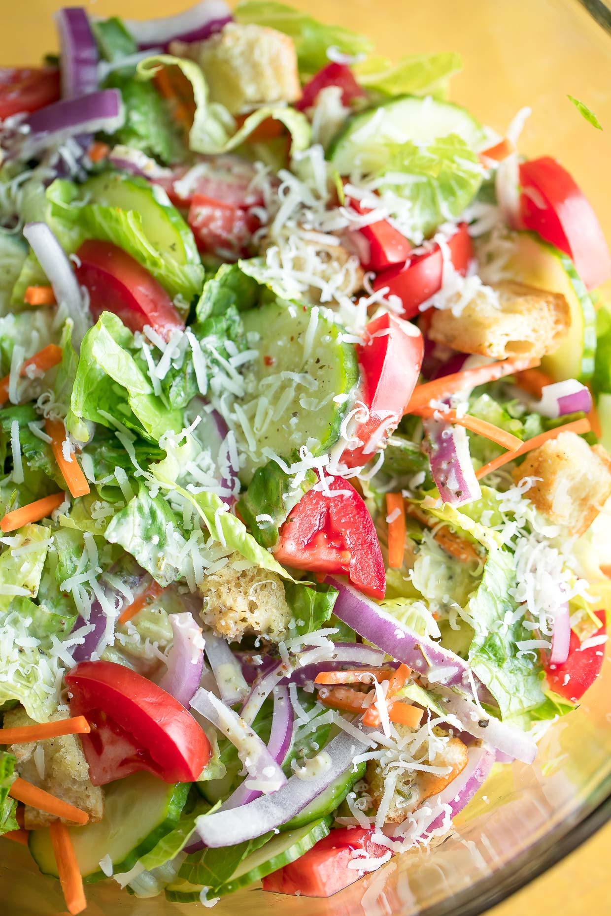 How do you describe a side dish salad?