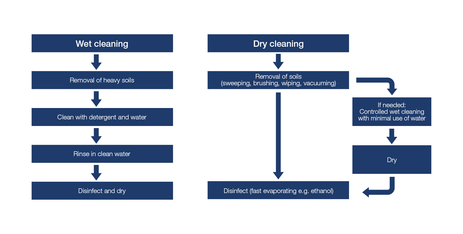 How do you disinfect after Salmonella?