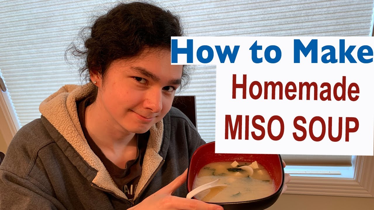 How do you dissolve miso paste in water?