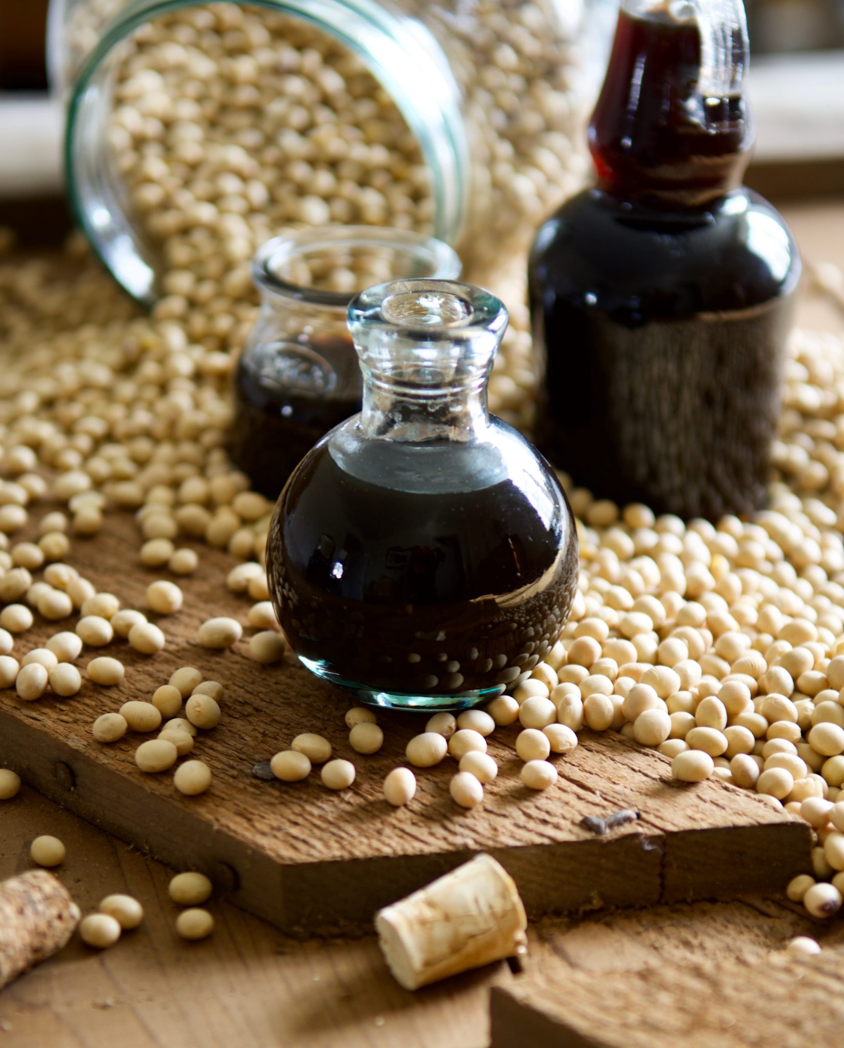 How do you doctor up soy sauce?