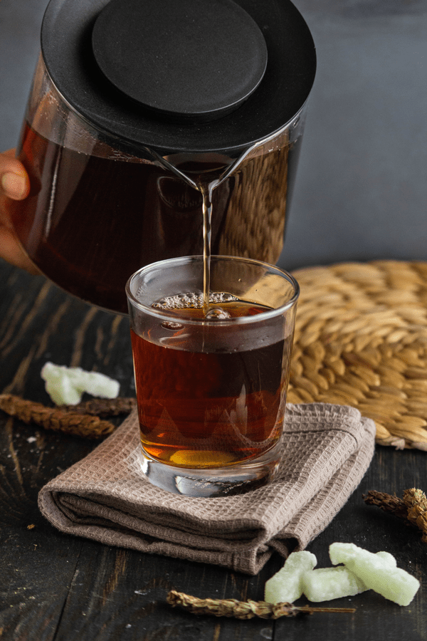 How do you drink Chinese herbal tea?