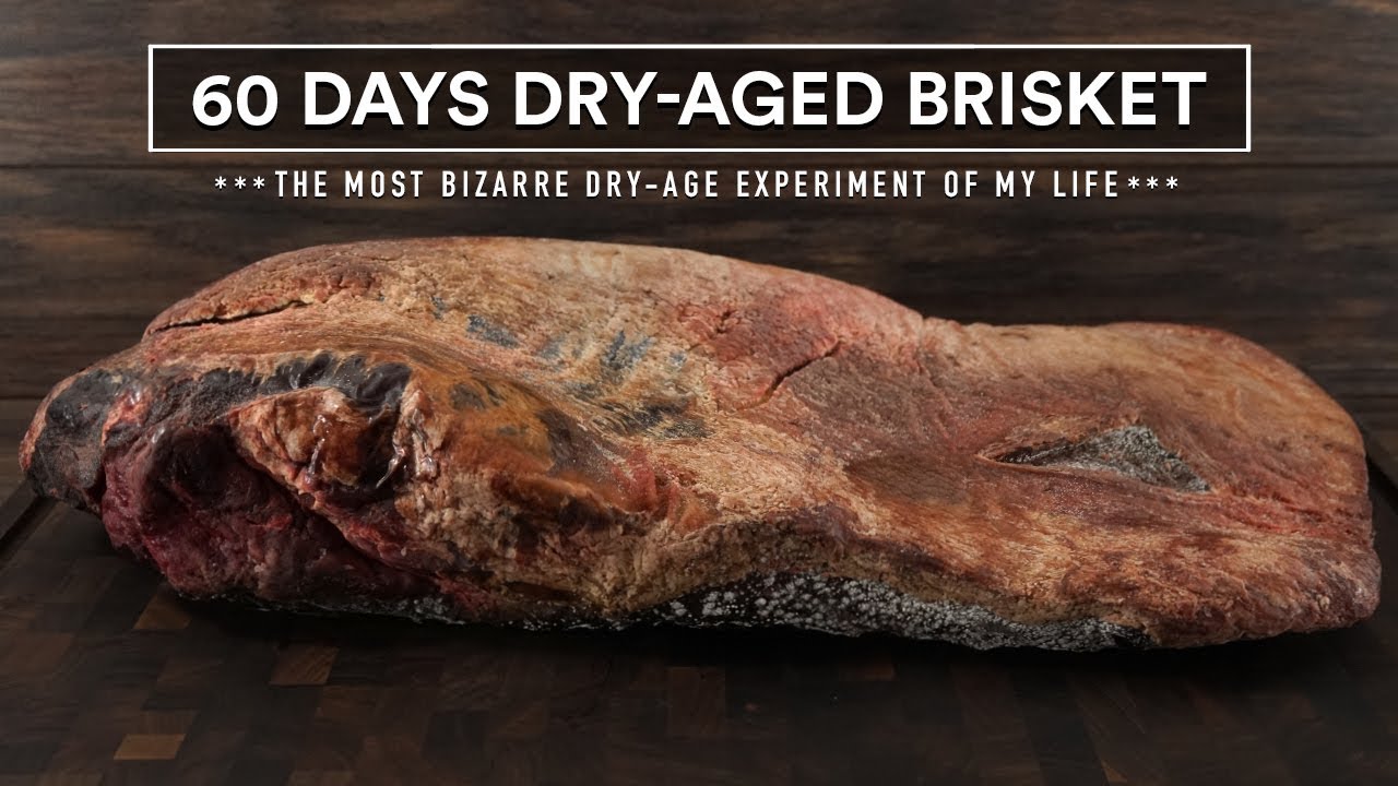 How do you dry age brisket at home?