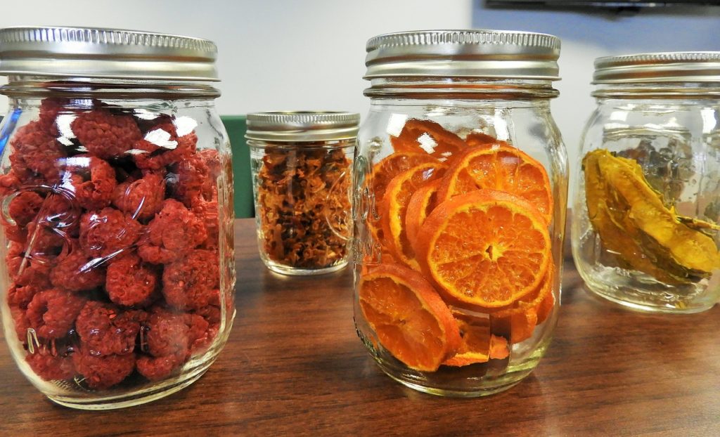 How do you dry and preserve food?