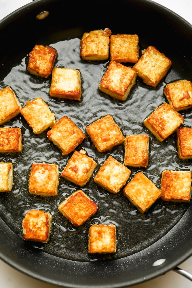 How do you eat fried tofu?