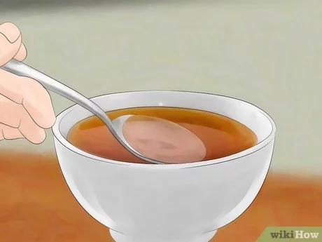 How do you eat soup with a spoon?