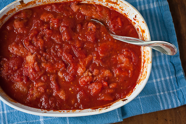 How do you eat stewed tomatoes?