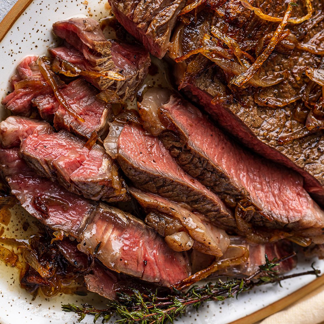 How do you fix a thick steak?