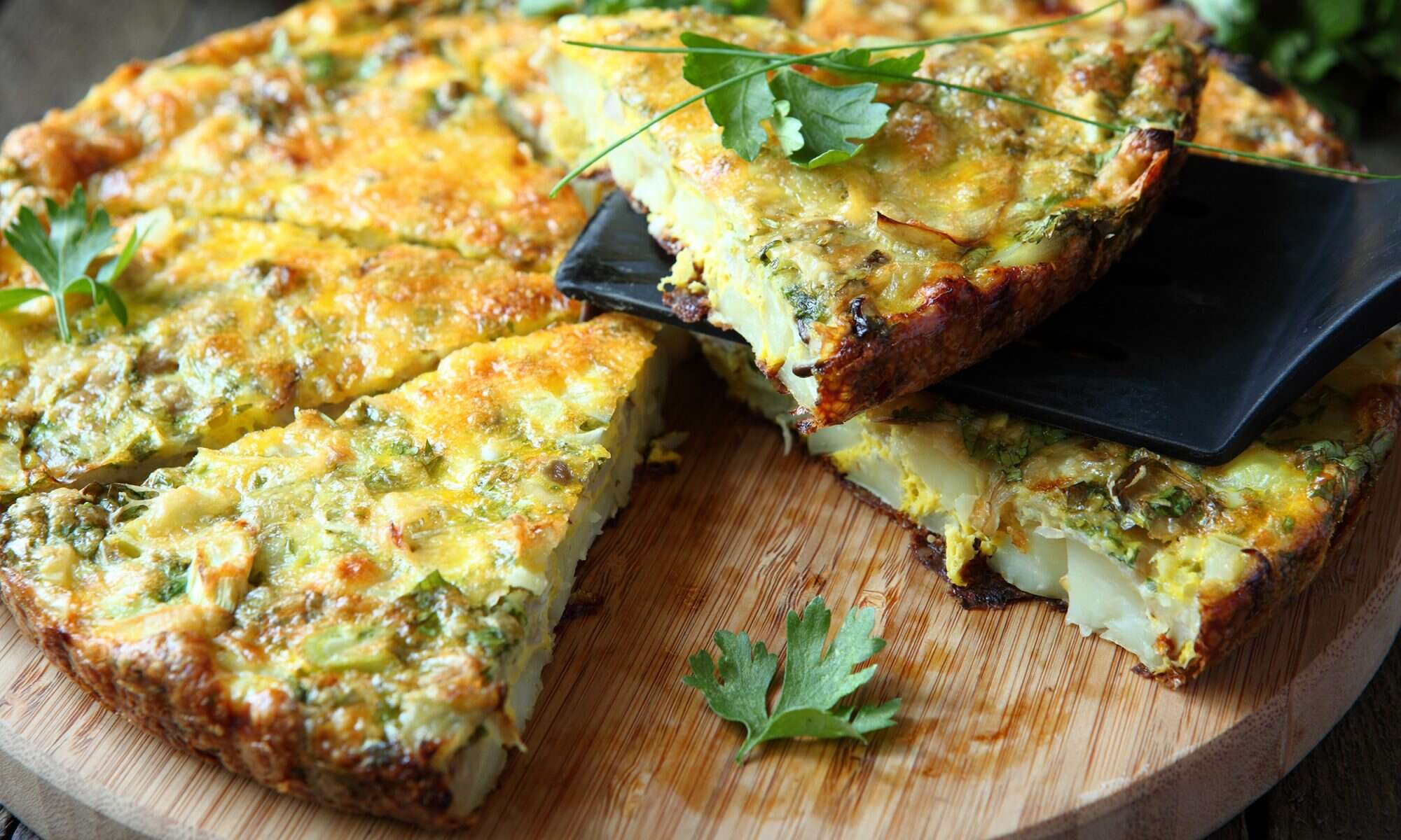 How do you fix a watery frittata?